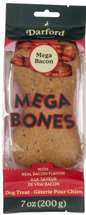 Mega Bones Bacon Flavor Dog Treat 100g – Dorchester Pet Care & Supply